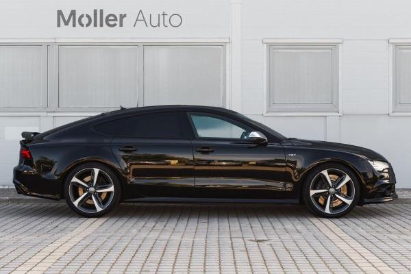 Melns Audi S7 2016 Ventspils, ar dzinēja tilpumu 4.00 L un nobraukumu 222 tūkst. km par 25900 €, foto 6 vietnē AUTOMOTO.COM.LV