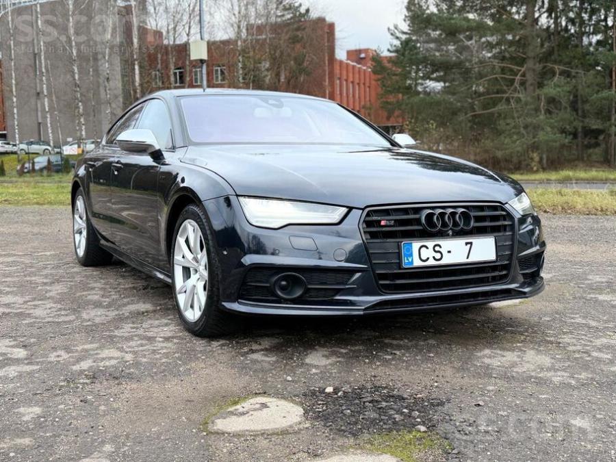 Zils Audi S7 2016 Rīga, ar dzinēja tilpumu 4.00 L un nobraukumu 183 tūkst. km par 28300 €, foto 4 vietnē AUTOMOTO.COM.LV