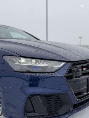 Blue Audi S7 2019 in Vilnius, with an engine capacity of 3.00 L and mileage of 99 thousand km for 52300 €, photo 4 on AUTOMOTO.COM.LV