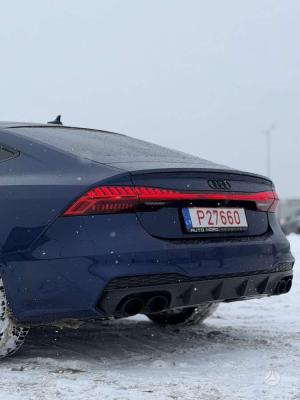 Blue Audi S7 2019 in Vilnius, with an engine capacity of 3.00 L and mileage of 99 thousand km for 52300 €, photo 6 on AUTOMOTO.COM.LV