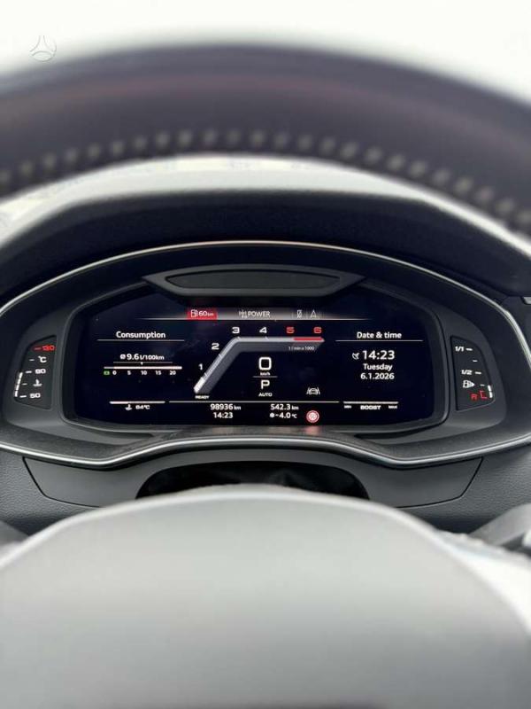 Blue Audi S7 2019 in Vilnius, with an engine capacity of 3.00 L and mileage of 99 thousand km for 52300 €, photo 11 on AUTOMOTO.COM.LV