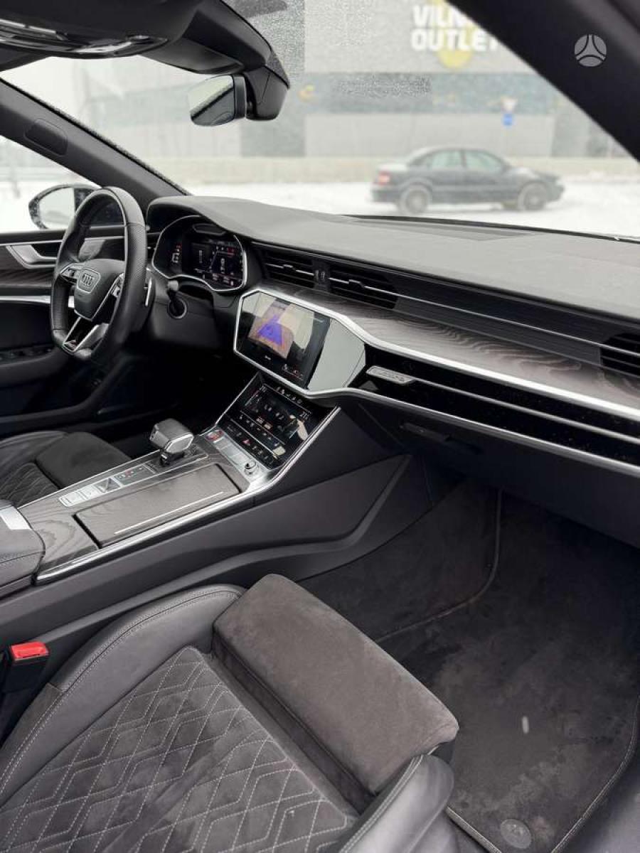 Blue Audi S7 2019 in Vilnius, with an engine capacity of 3.00 L and mileage of 99 thousand km for 52300 €, photo 15 on AUTOMOTO.COM.LV