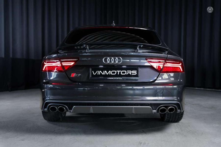 Brūns Audi S7 2014 Viļņa, ar dzinēja tilpumu 3.99 L un nobraukumu 165 tūkst. km par 21999 €, foto 6 vietnē AUTOMOTO.COM.LV