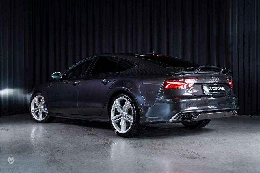 Brūns Audi S7 2014 Viļņa, ar dzinēja tilpumu 3.99 L un nobraukumu 165 tūkst. km par 21999 €, foto 7 vietnē AUTOMOTO.COM.LV