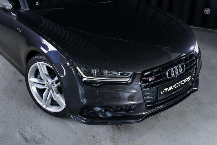 Brūns Audi S7 2014 Viļņa, ar dzinēja tilpumu 3.99 L un nobraukumu 165 tūkst. km par 21999 €, foto 8 vietnē AUTOMOTO.COM.LV