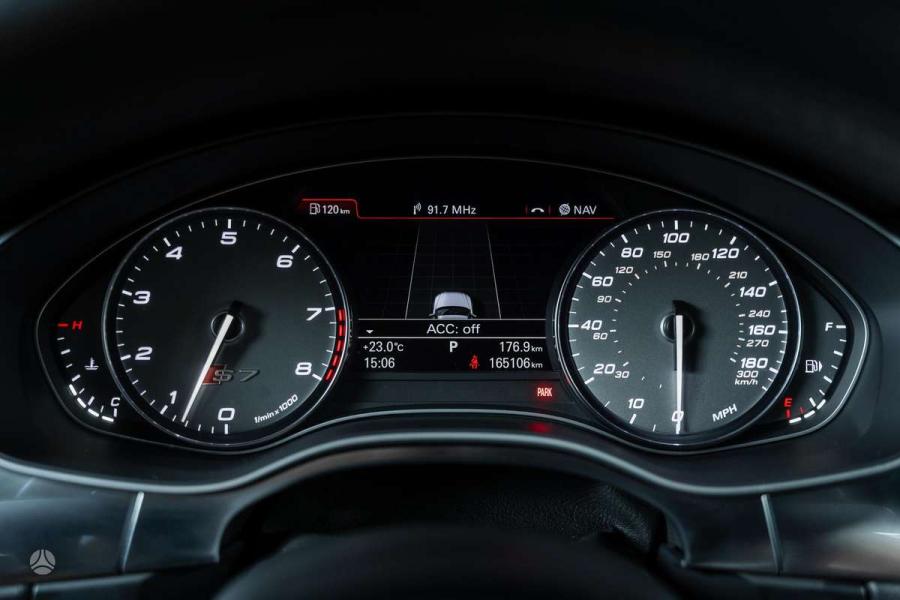 Brūns Audi S7 2014 Viļņa, ar dzinēja tilpumu 3.99 L un nobraukumu 165 tūkst. km par 21999 €, foto 20 vietnē AUTOMOTO.COM.LV
