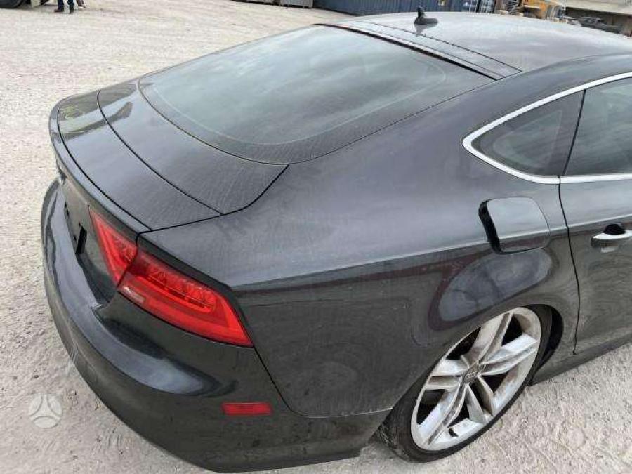 Grey Audi S7 2013 in Vilnius, with an engine capacity of 3.99 L and mileage of 158 thousand km for 11350 €, photo 11 on AUTOMOTO.COM.LV