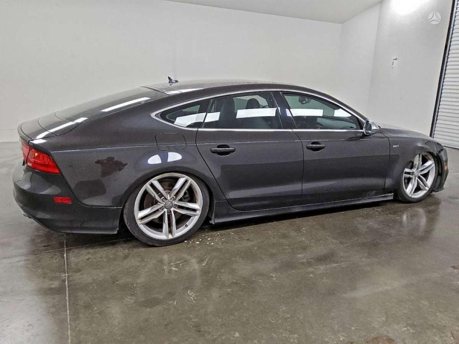 Grey Audi S7 2013 in Vilnius, with an engine capacity of 3.99 L and mileage of 158 thousand km for 11350 €, photo 12 on AUTOMOTO.COM.LV