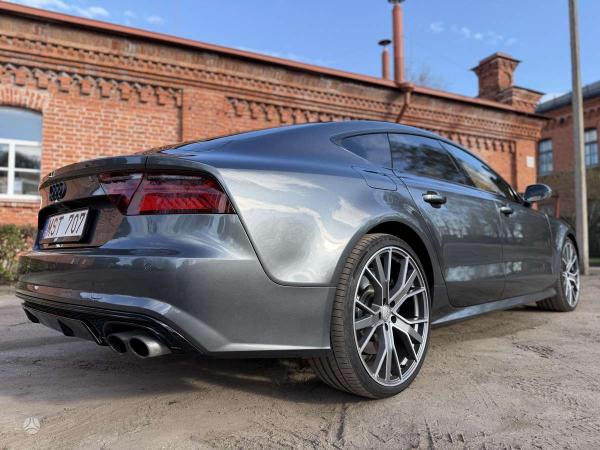 Pelēks Audi S7 2014 Kauņa, ar dzinēja tilpumu 3.99 L un nobraukumu 195 tūkst. km par 20800 €, foto 7 vietnē AUTOMOTO.COM.LV