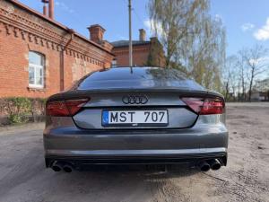 Pelēks Audi S7 2014 Kauņa, ar dzinēja tilpumu 3.99 L un nobraukumu 195 tūkst. km par 20800 €, foto 9 vietnē AUTOMOTO.COM.LV