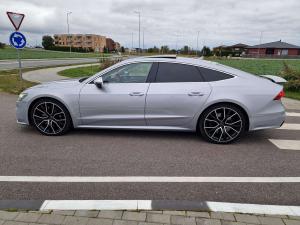 Grey Audi S7 2019 in Tallinn, with an engine capacity of 3.00 L and mileage of 107 thousand km for 52000 €, photo 2 on AUTOMOTO.COM.LV