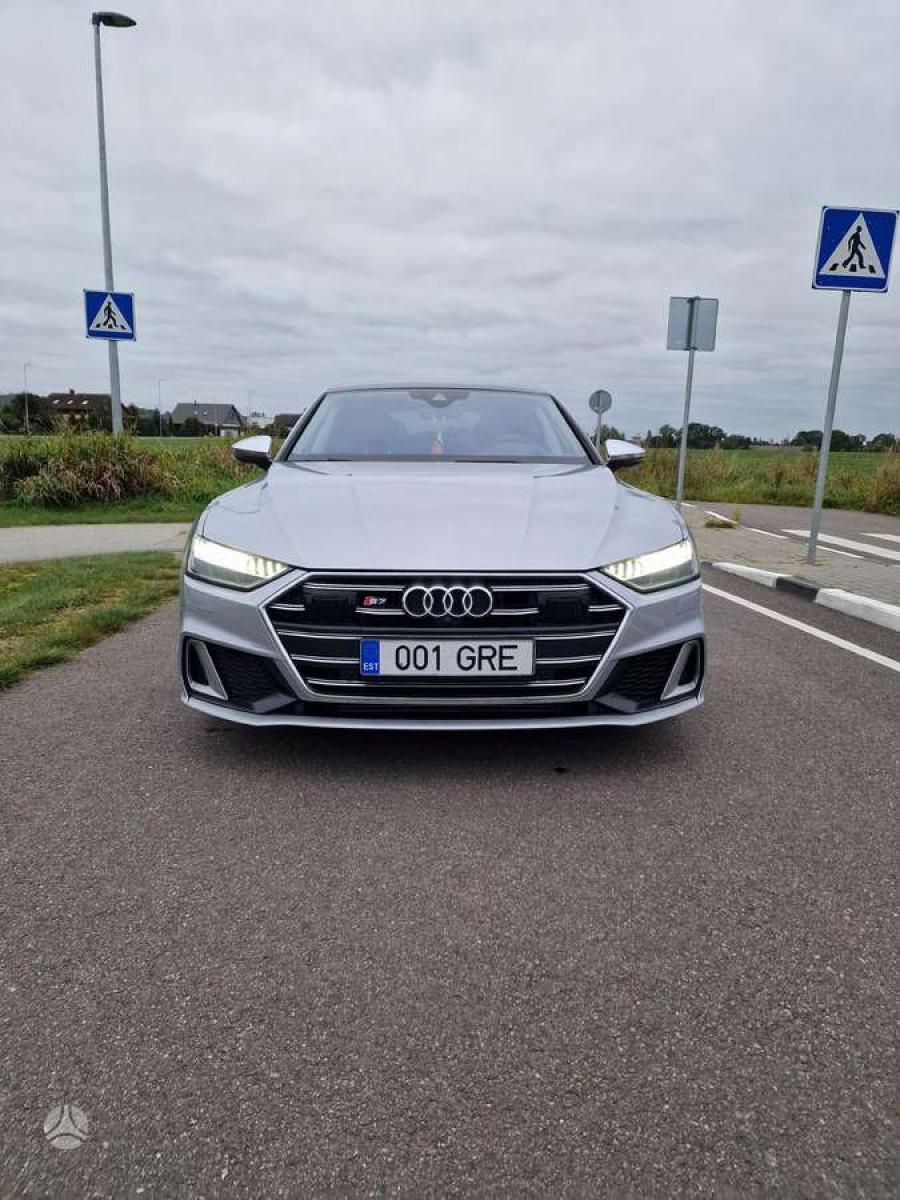 Grey Audi S7 2019 in Tallinn, with an engine capacity of 3.00 L and mileage of 107 thousand km for 52000 €, photo 3 on AUTOMOTO.COM.LV