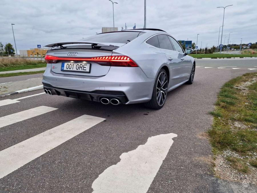 Grey Audi S7 2019 in Tallinn, with an engine capacity of 3.00 L and mileage of 107 thousand km for 52000 €, photo 8 on AUTOMOTO.COM.LV