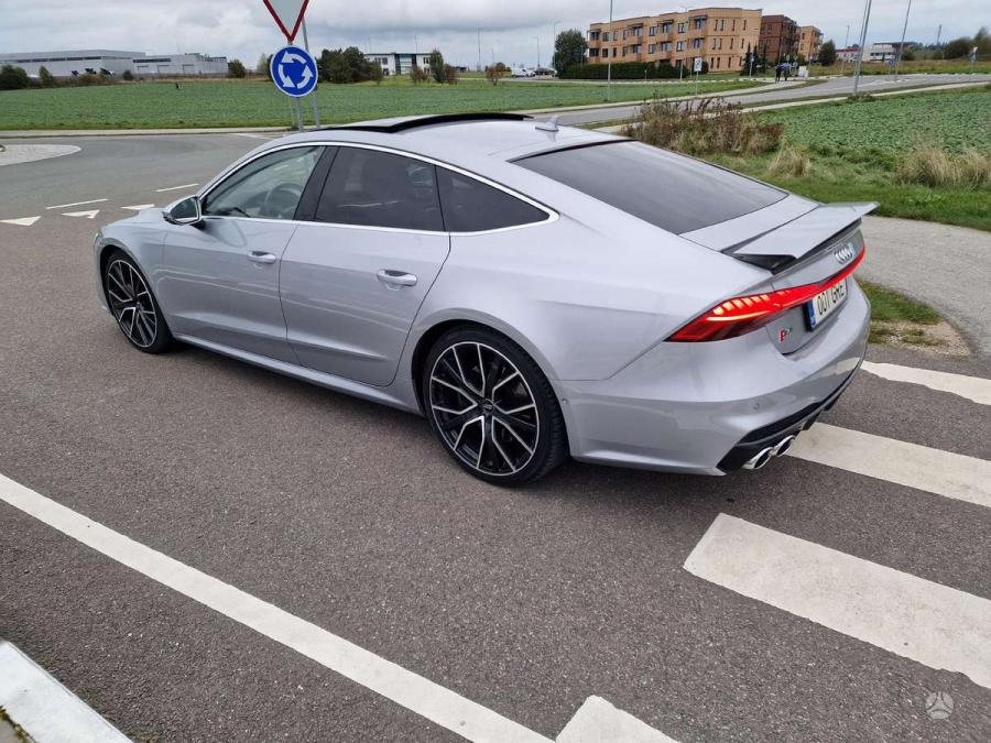 Grey Audi S7 2019 in Tallinn, with an engine capacity of 3.00 L and mileage of 107 thousand km for 52000 €, photo 10 on AUTOMOTO.COM.LV