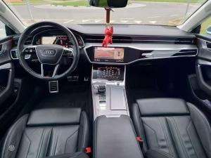 Grey Audi S7 2019 in Tallinn, with an engine capacity of 3.00 L and mileage of 107 thousand km for 52000 €, photo 11 on AUTOMOTO.COM.LV