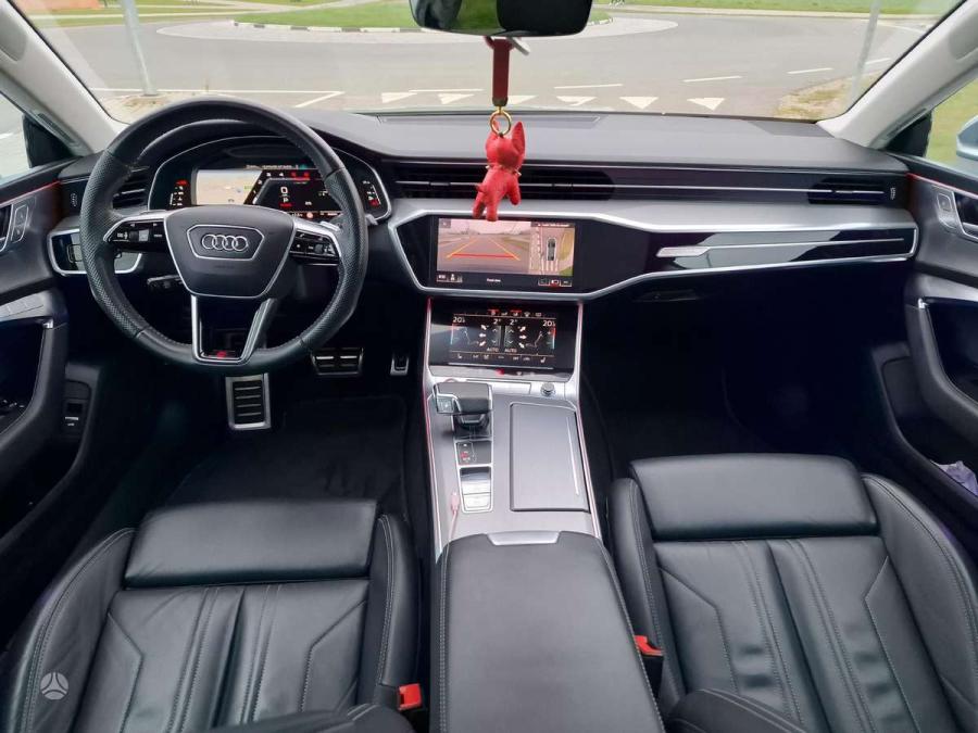 Grey Audi S7 2019 in Tallinn, with an engine capacity of 3.00 L and mileage of 107 thousand km for 52000 €, photo 11 on AUTOMOTO.COM.LV