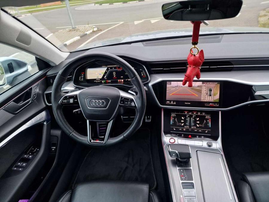 Grey Audi S7 2019 in Tallinn, with an engine capacity of 3.00 L and mileage of 107 thousand km for 52000 €, photo 15 on AUTOMOTO.COM.LV