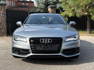 Pelēks Audi S7 2014 Šauļi, ar dzinēja tilpumu 3.99 L un nobraukumu 139 tūkst. km par 19999 €, foto 3 vietnē AUTOMOTO.COM.LV
