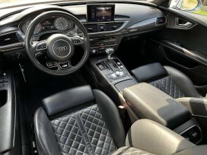 Pelēks Audi S7 2014 Šauļi, ar dzinēja tilpumu 3.99 L un nobraukumu 139 tūkst. km par 19999 €, foto 15 vietnē AUTOMOTO.COM.LV