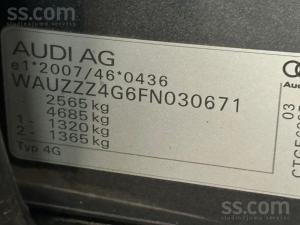 Grey Audi S7 2014 in Riga, with an engine capacity of 4.00 L and mileage of 244 thousand km for 27999 €, photo 4 on AUTOMOTO.COM.LV