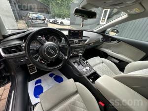Grey Audi S7 2014 in Riga, with an engine capacity of 4.00 L and mileage of 244 thousand km for 27999 €, photo 7 on AUTOMOTO.COM.LV