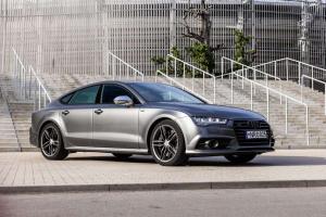 Grey Audi S7 2016 in Kaunas, with an engine capacity of 4.00 L and mileage of 144 thousand km for 23900 €, photo  on AUTOMOTO.COM.LV