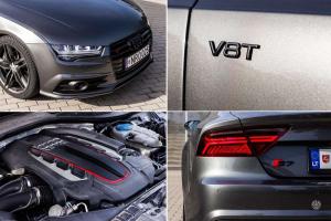 Grey Audi S7 2016 in Kaunas, with an engine capacity of 4.00 L and mileage of 144 thousand km for 23900 €, photo 8 on AUTOMOTO.COM.LV
