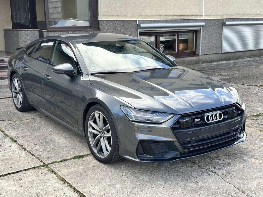Grey Audi S7 2019 in Marijampole, with an engine capacity of 2.97 L and mileage of 109 thousand km for 28900 €, photo 4 on AUTOMOTO.COM.LV