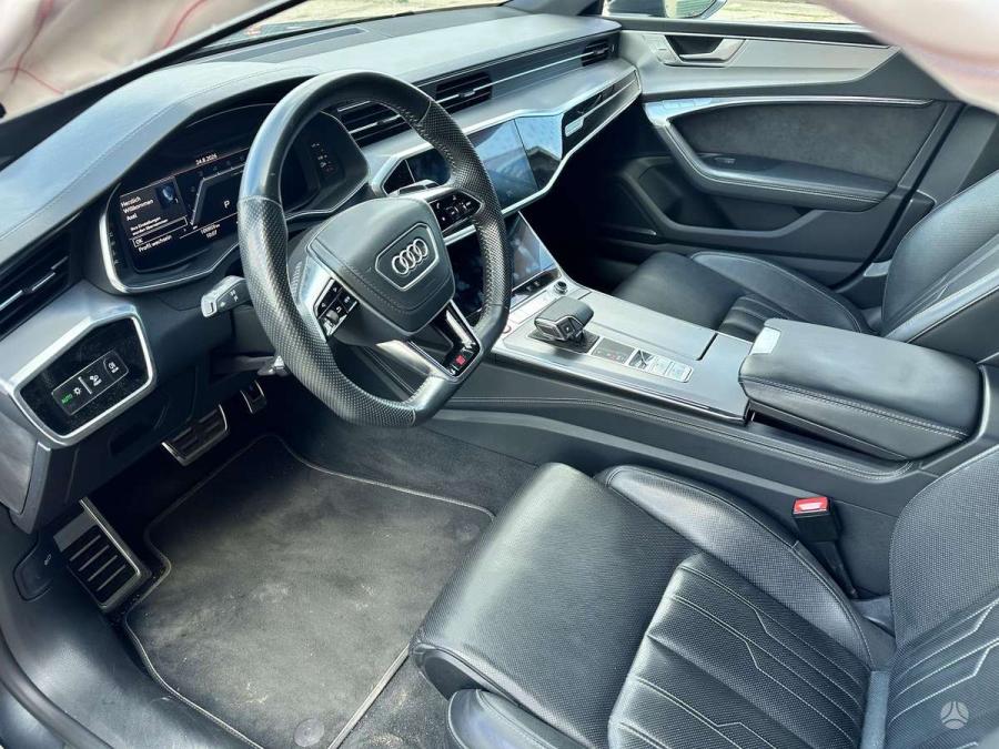 Grey Audi S7 2019 in Marijampole, with an engine capacity of 2.97 L and mileage of 109 thousand km for 28900 €, photo 8 on AUTOMOTO.COM.LV