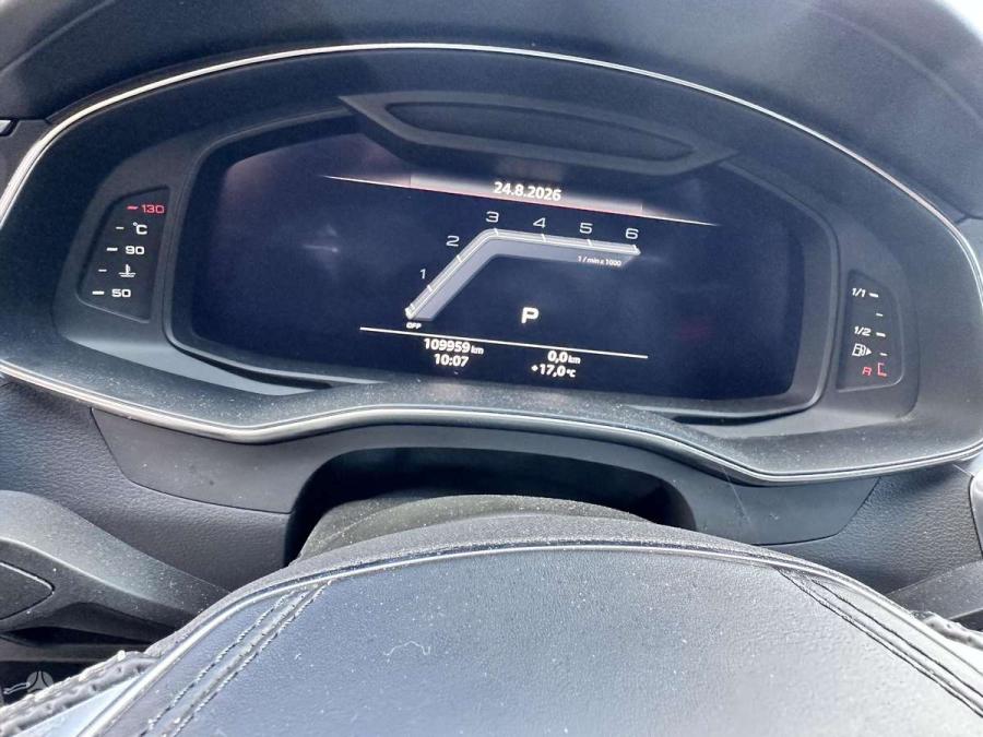 Grey Audi S7 2019 in Marijampole, with an engine capacity of 2.97 L and mileage of 109 thousand km for 28900 €, photo 11 on AUTOMOTO.COM.LV