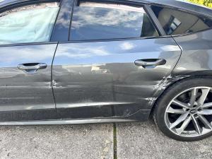 Grey Audi S7 2019 in Marijampole, with an engine capacity of 2.97 L and mileage of 109 thousand km for 28900 €, photo 19 on AUTOMOTO.COM.LV