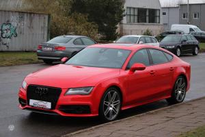 Red Audi S7 2014 in Vilnius, with an engine capacity of 3.99 L and mileage of 183 thousand km for 19200 €, photo 2 on AUTOMOTO.COM.LV