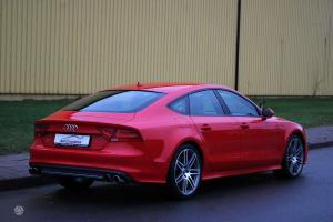 Sarkans Audi S7 2014 Viļņa, ar dzinēja tilpumu 3.99 L un nobraukumu 183 tūkst. km par 19200 €, foto 7 vietnē AUTOMOTO.COM.LV