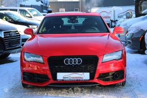 Red Audi S7 2014 in Vilnius, with an engine capacity of 3.99 L and mileage of 183 thousand km for 19200 €, photo  on AUTOMOTO.COM.LV
