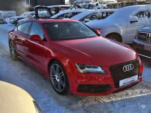 Red Audi S7 2014 in Vilnius, with an engine capacity of 3.99 L and mileage of 183 thousand km for 19200 €, photo 2 on AUTOMOTO.COM.LV