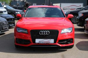 Red Audi S7 2014 in Vilnius, with an engine capacity of 3.99 L and mileage of 184 thousand km for 19200 €, photo 3 on AUTOMOTO.COM.LV