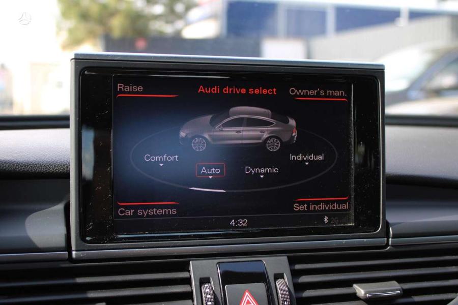 Red Audi S7 2014 in Vilnius, with an engine capacity of 3.99 L and mileage of 184 thousand km for 19200 €, photo 18 on AUTOMOTO.COM.LV