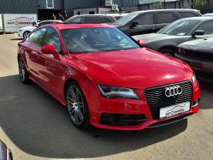 Sarkans Audi S7 2014 Viļņa, ar dzinēja tilpumu 3.99 L un nobraukumu 184 tūkst. km par 19200 €, foto  vietnē AUTOMOTO.COM.LV