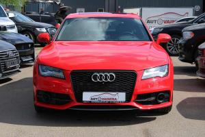 Sarkans Audi S7 2014 Viļņa, ar dzinēja tilpumu 3.99 L un nobraukumu 184 tūkst. km par 19200 €, foto 3 vietnē AUTOMOTO.COM.LV