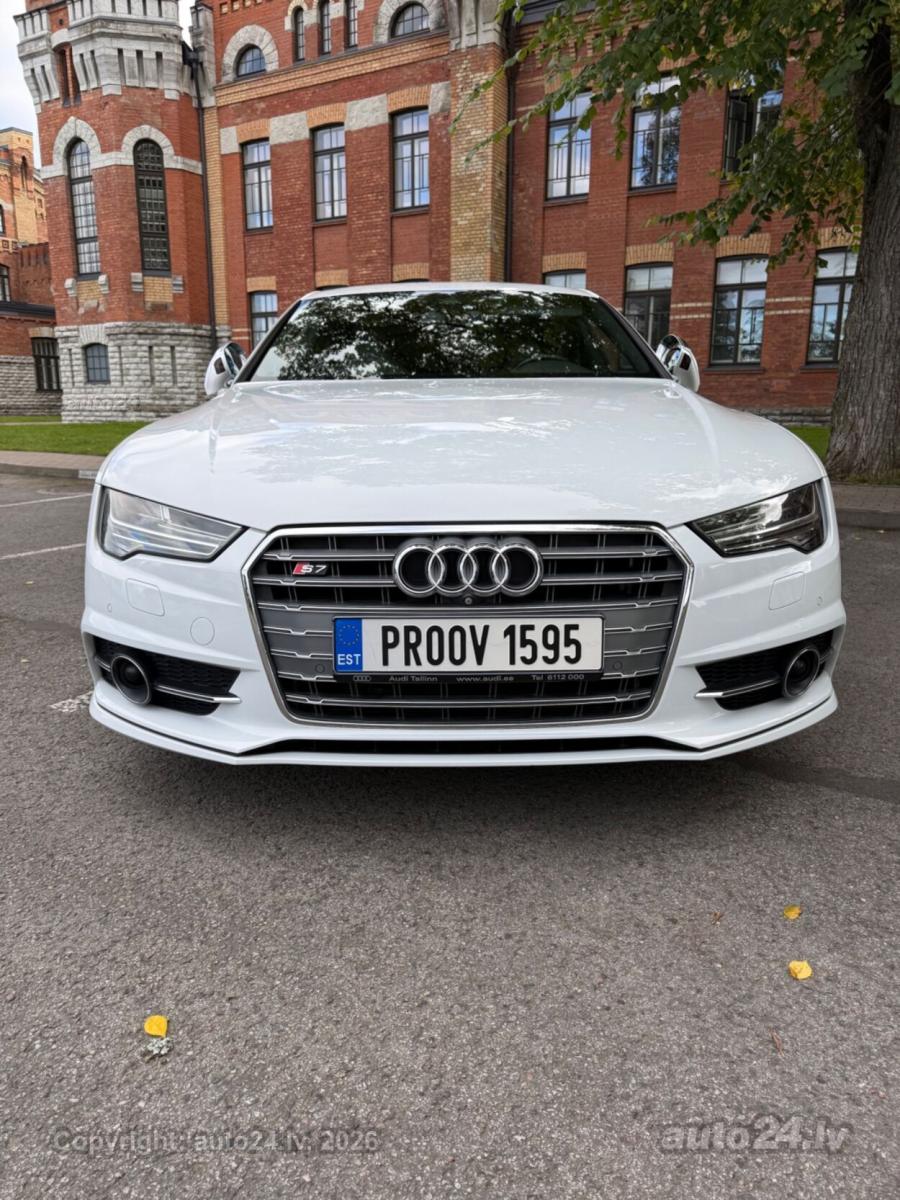 Balts Audi S7 2015 Tallina, ar dzinēja tilpumu 3.99 L un nobraukumu 36 tūkst. km par 43500 €, foto 3 vietnē AUTOMOTO.COM.LV