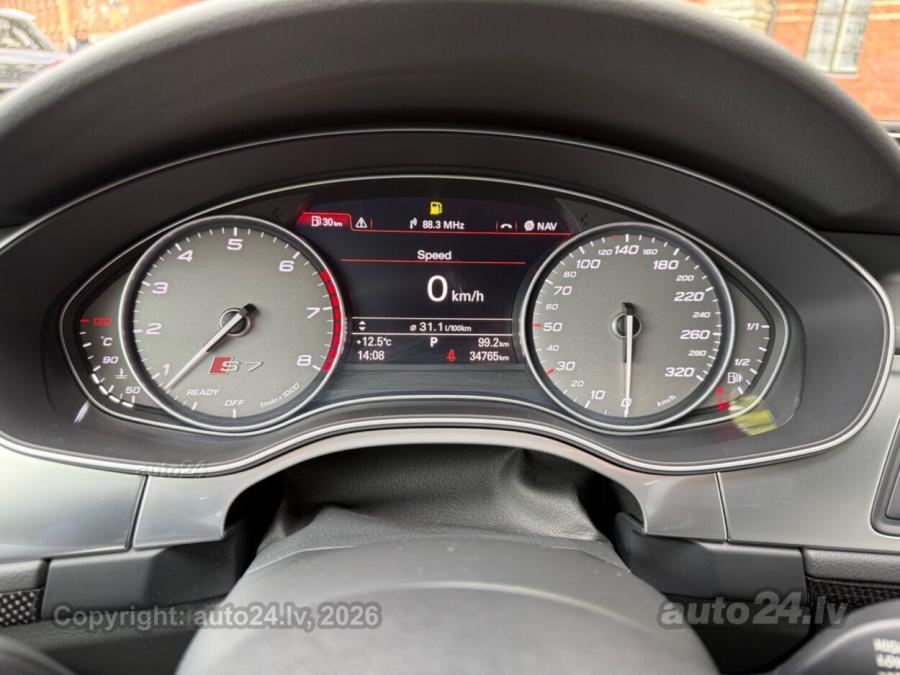 Balts Audi S7 2015 Tallina, ar dzinēja tilpumu 3.99 L un nobraukumu 36 tūkst. km par 43500 €, foto 6 vietnē AUTOMOTO.COM.LV