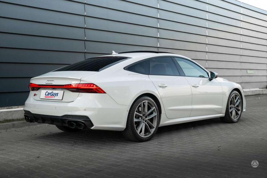 Balts Audi S7 2019 Viļņa, ar dzinēja tilpumu 2.97 L un nobraukumu 121 tūkst. km par 46900 €, foto 8 vietnē AUTOMOTO.COM.LV
