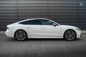 White Audi S7 2019 in Vilnius, with an engine capacity of 2.97 L and mileage of 121 thousand km for 44600 €, photo 10 on AUTOMOTO.COM.LV