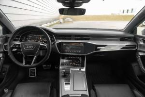 White Audi S7 2019 in Vilnius, with an engine capacity of 2.97 L and mileage of 121 thousand km for 44600 €, photo 16 on AUTOMOTO.COM.LV
