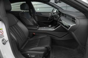 White Audi S7 2019 in Vilnius, with an engine capacity of 2.97 L and mileage of 121 thousand km for 44600 €, photo 17 on AUTOMOTO.COM.LV