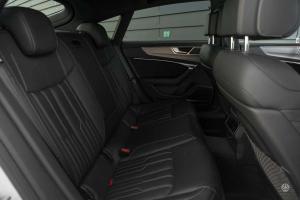 White Audi S7 2019 in Vilnius, with an engine capacity of 2.97 L and mileage of 121 thousand km for 44600 €, photo 18 on AUTOMOTO.COM.LV