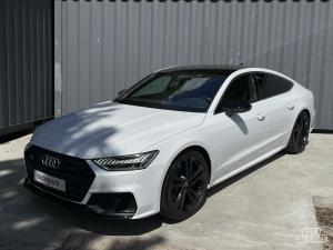 Balts Audi S7 2022 Viļņa, ar dzinēja tilpumu 2.90 L un nobraukumu 61 tūkst. km par 54900 €, foto  vietnē AUTOMOTO.COM.LV