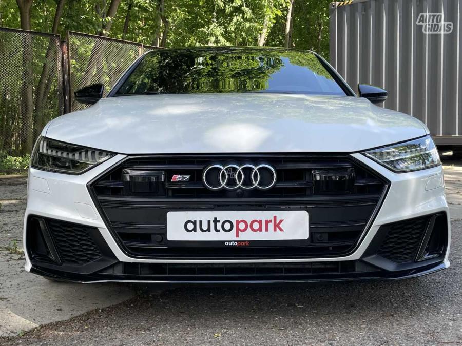 Balts Audi S7 2022 Viļņa, ar dzinēja tilpumu 2.90 L un nobraukumu 61 tūkst. km par 54900 €, foto 4 vietnē AUTOMOTO.COM.LV