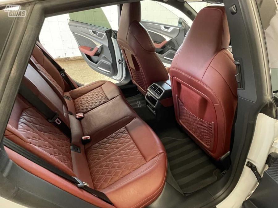 Balts Audi S7 2022 Viļņa, ar dzinēja tilpumu 2.90 L un nobraukumu 61 tūkst. km par 54900 €, foto 10 vietnē AUTOMOTO.COM.LV