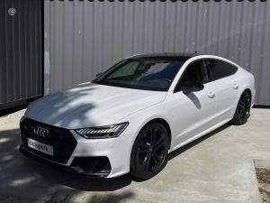White Audi S7 2022 in Vilnius, with an engine capacity of 2.89 L and mileage of 61 thousand km for 49900 €, photo  on AUTOMOTO.COM.LV